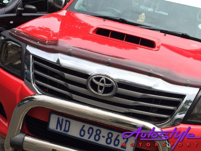 Toyota Fortuner 2012+ Carbon look bonnet shield - Autostyle Motorsport ...